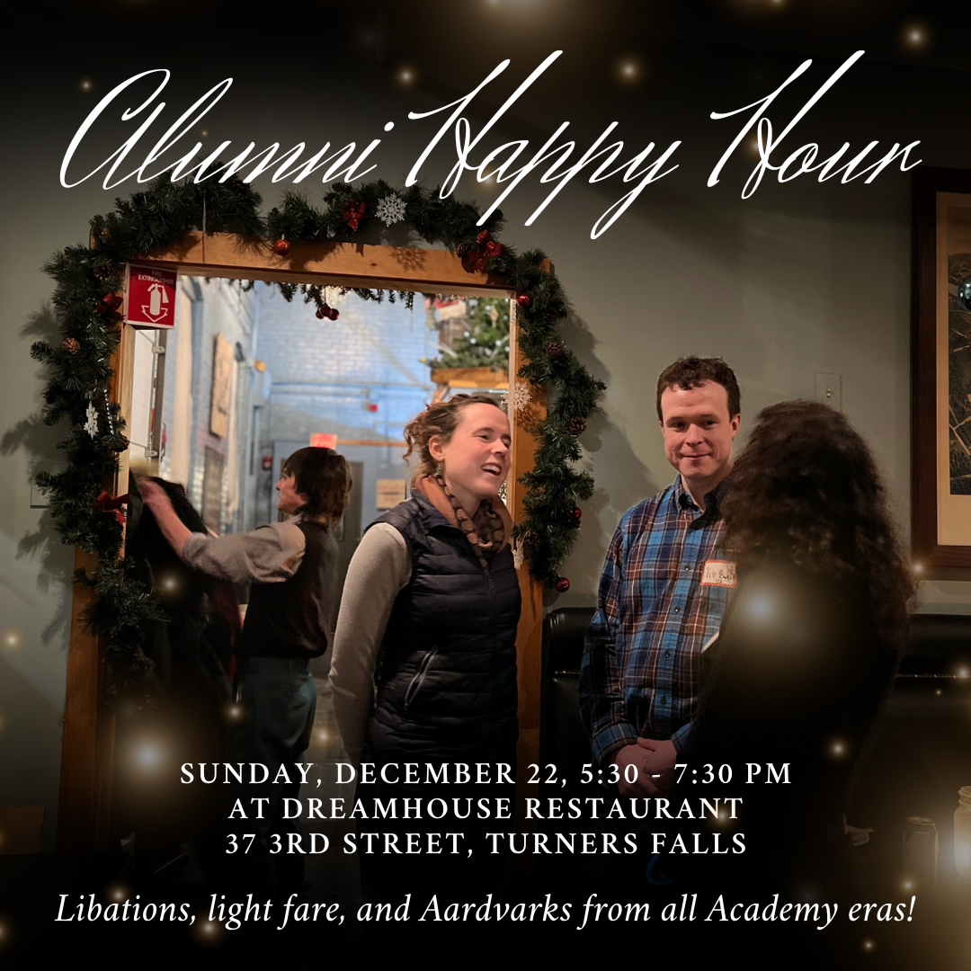 Alumni Happy Hour, Sunday, December 22nd!